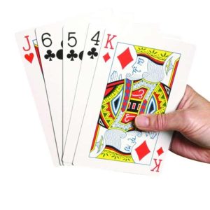 Extra Large Playing Cards | Low Vision Aids | Live Well Now